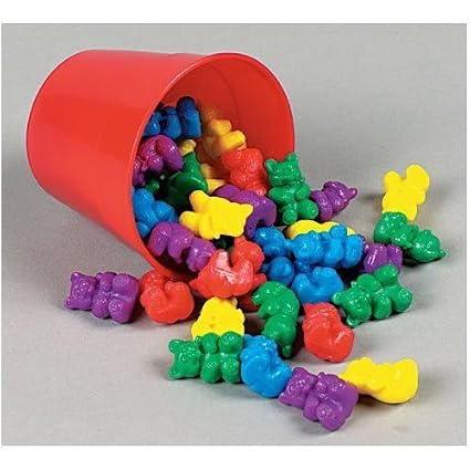 Eclectic Momma: Kindergarten Math: 5 Activities Using Teddy Bear Counters