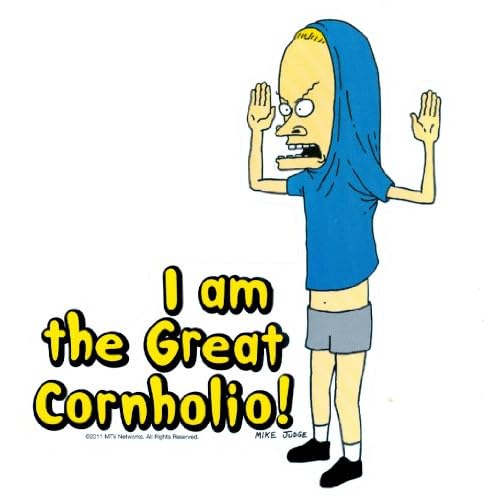 Amazon Beavis And Butthead I Am The Great Cornholio Sticker Amazon Beavis And Butthead I Am The Great Cornholio Sticker