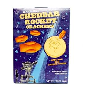 Amazon.com: Trader Joe's Cheddar Rocket Crackers 7.05 oz