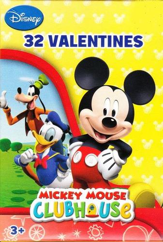 Amazon.com: Mickey Mouse Clubhouse Valentine Cards Box of (32) Pack ...