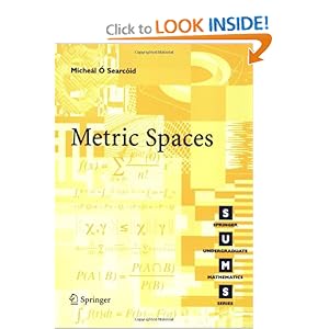 Metric Spaces (Springer Undergraduate Mathematics Series) online - Trevion
