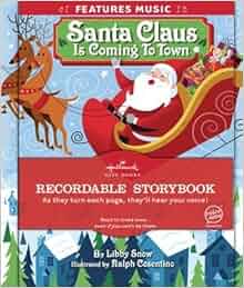 Hallmark Santa Claus is Coming To Town Recordable Storybook with music ...