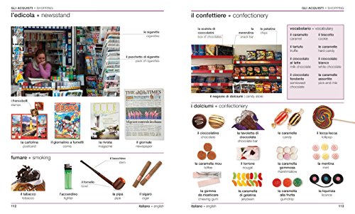 Italian English Bilingual Visual Dictionary (DK Visual - Want It All