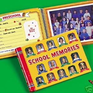 SCHOOL MEMORIES KEEPSAKE SCRAPBOOK ALBUM K-12 BOOK: Amazon.ca: Toys & Games