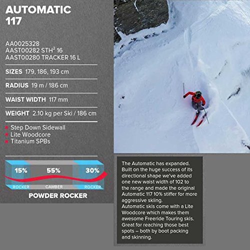 [해외] ATOMIC(아토믹(atomic)) 스키 AUTOMATIC 117 오토마팃쿠117 스키 판 단품 atomic 14-15 플리스(fleece) 키