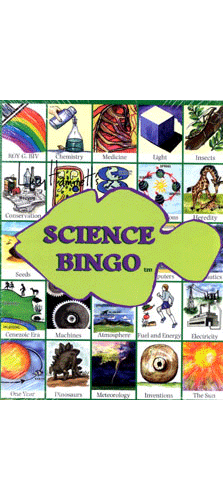 Science Bingo Game - FindGift.com