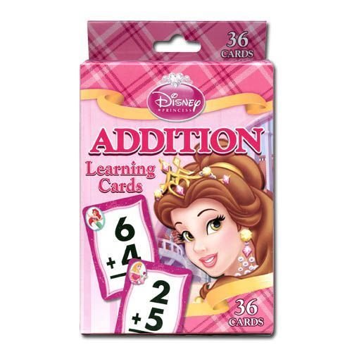Disney Princess Addition Learning Game Cards @ niftywarehouse.com ...