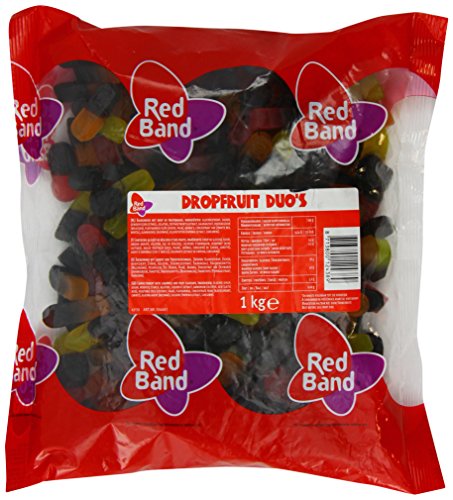 Red Band Fruchtgummi-Lakritz DropFruit Duo's 1000g Beutel - istlecker.de