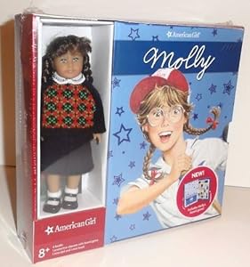 Amazon.com: American Girl Molly 6 Book Set and Mini Doll: Toys & Games