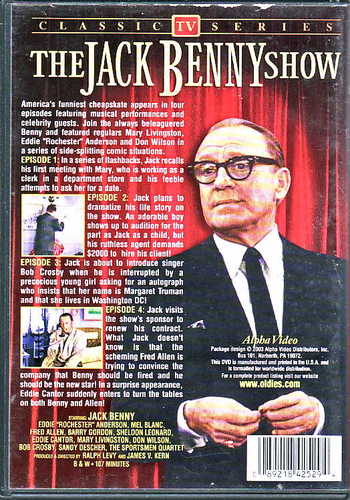 Amazon.com: The Jack Benny Show, Volume 1: Jack Benny, Eddie 'Rochester' Anderson, Don Wilson ...