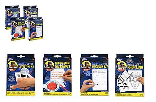 Secret Spy Agent Kits Invisible Pen Decoder Color Code Secret ...