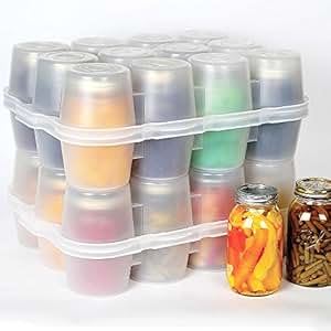 Amazon.com: Canning Jar Storage Boxes - Quart Size Quart Jar Box: Kitchen & Dining