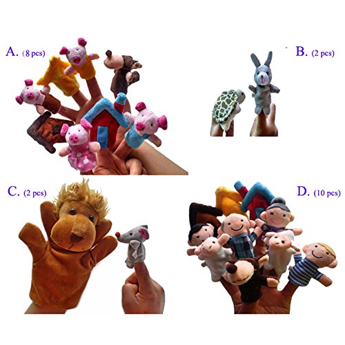 Iecool The Fairy Tale Finger Puppets Set For The Three | Desertcart Bahamas