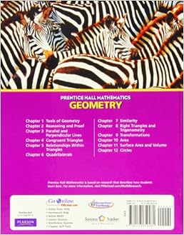 Amazon.com: PRENTICE HALL MATH GEOMETRY STUDENT EDITION (9780133659481 ...