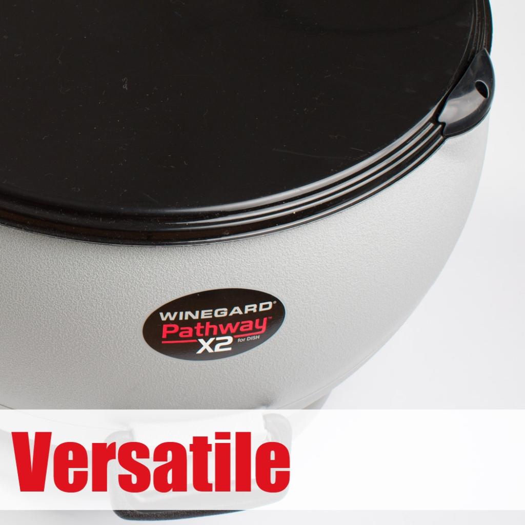 Electric Dirt Bike Accessories Winegard Pathway X1 Automatic Truck Satellite Antenna With DISH ...