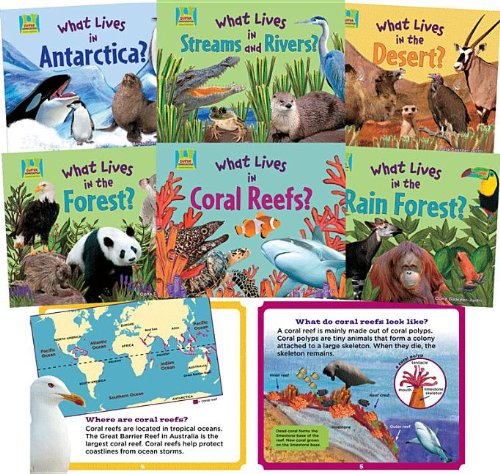 Animal Habitats from ABDO Publishing Company at the Book Checkout