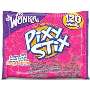 Willy Wonka Pixy Sticks