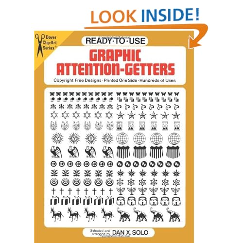 Ready-to-Use Graphic Attention-Getters (Dover Clip Art Ready-to-Use ...