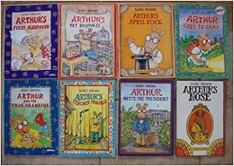 Arthur Adventure Set of 8 (Arthur Goes to Camp ~ Arthur's Nose ~ Arthur ...