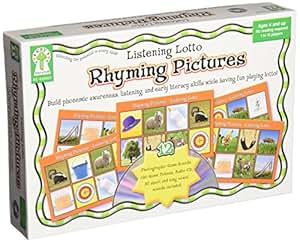 Amazon.com: Listening Lotto: Rhyming Pictures Educational Board Game ...
