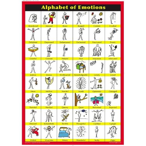 Alphabet of Emotions Poster: Jayne Devencenzi: 9780863888861: Amazon ...