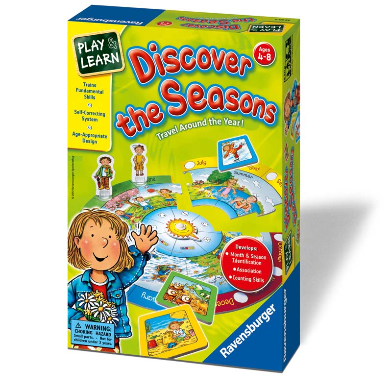 Amazon.com: Ravensburger Discover The Seasons Children's Game : Toys ...
