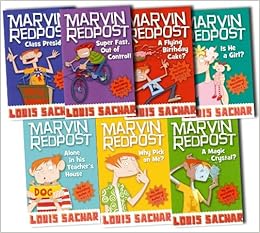Louis Sachar Marvin Redpost 7 Books Collection Pack Set: Louis Sachar ...