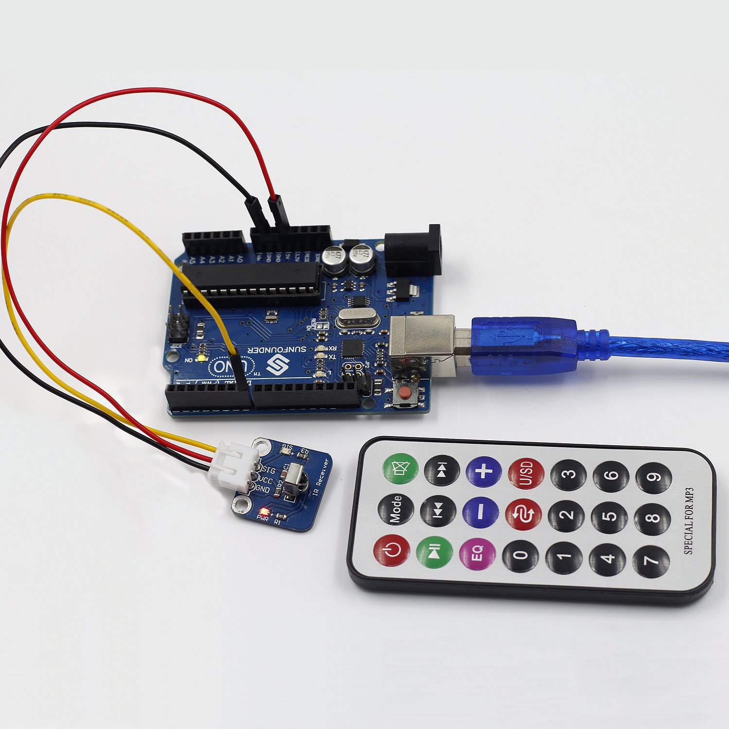 Sunfounder 37 Modules Arduino Sensor Kit V20 For Arduino Uno R3 Mega2560 Nano Ebay