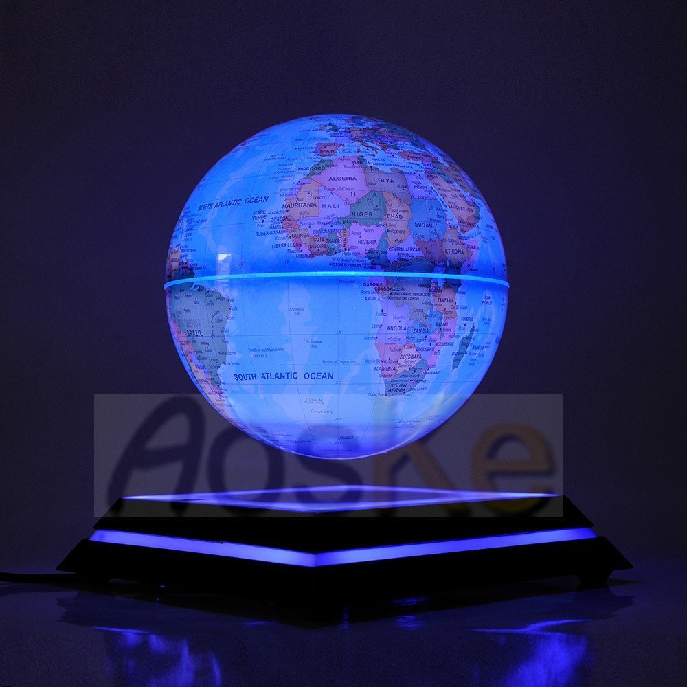 Aoske levitation globe LED Light Globes Luminous Globes Floating Globe ...