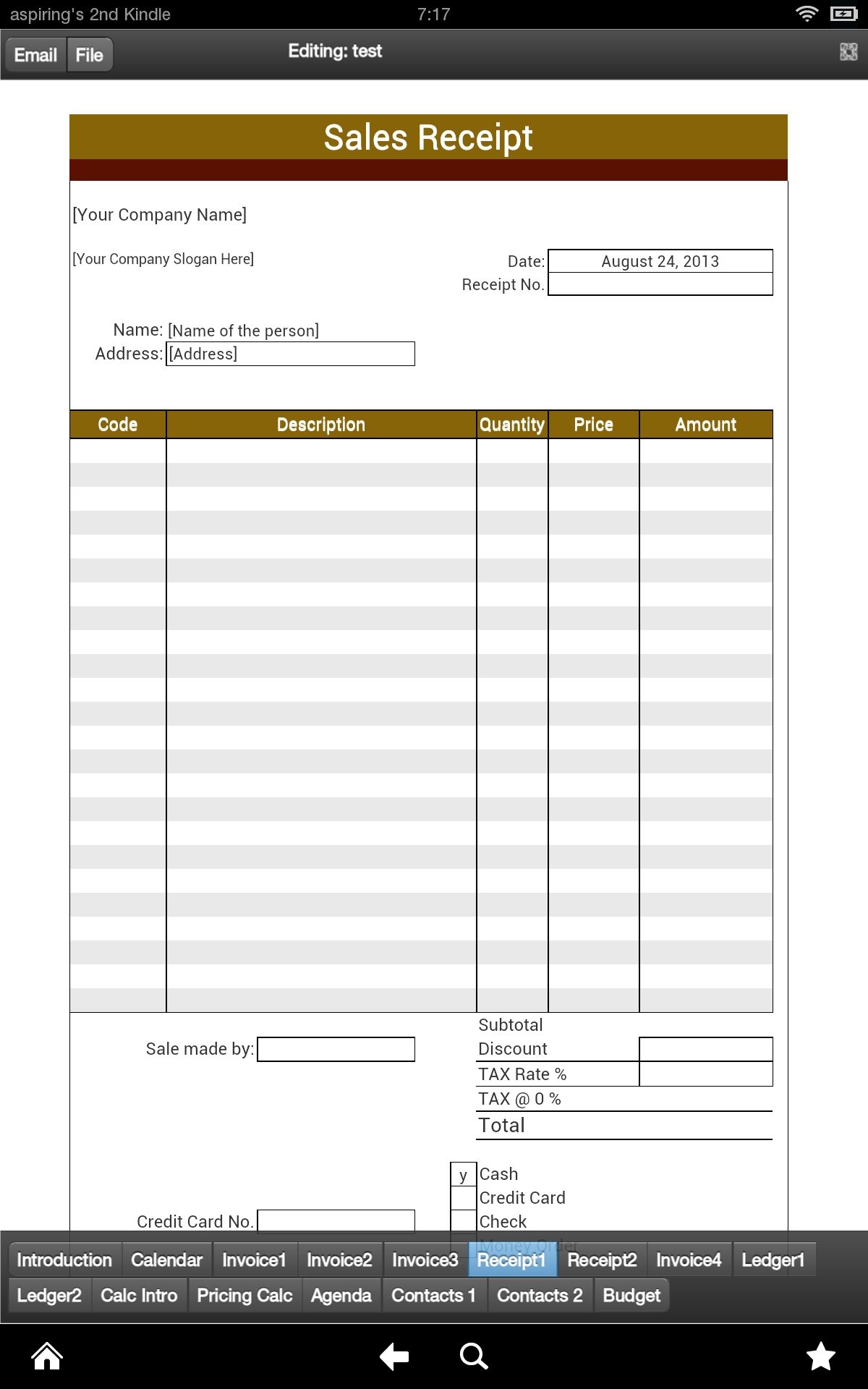 Sales Invoice Amazon au Appstore For Android