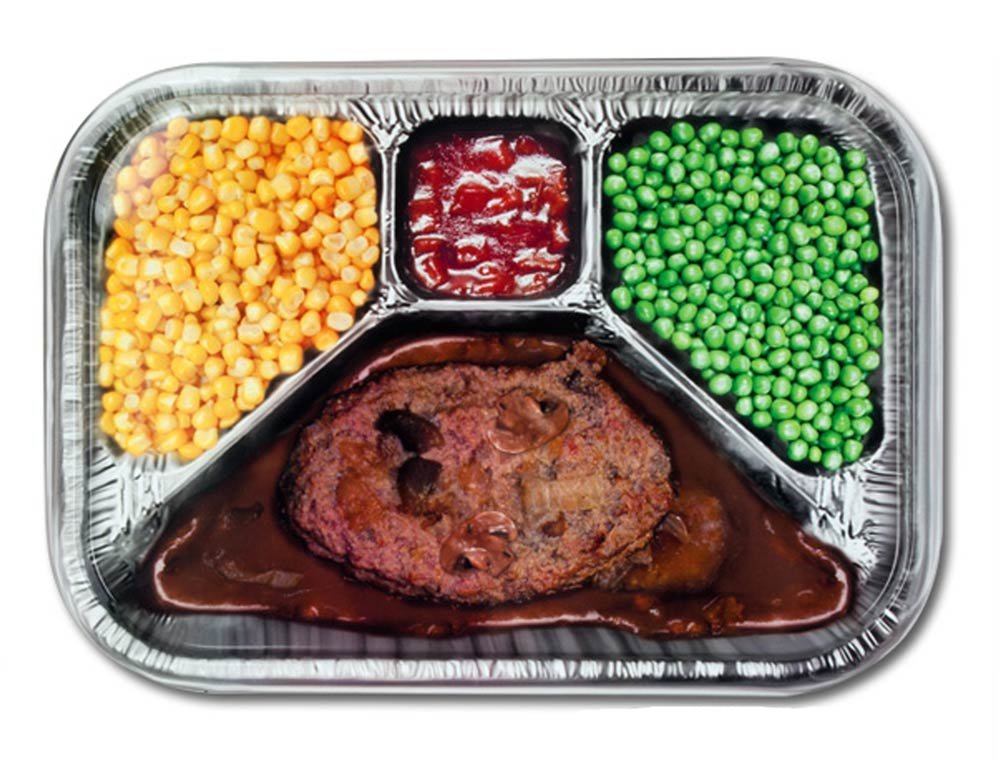 TV Dinner Style Metal Serving Tray EBay TV Dinner Style Metal Serving Tray EBay