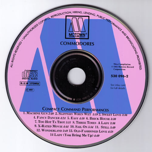 Full List of Motown "Compact Command Performances" CDs? | Page 2 | Steve Hoffman Music Forums
