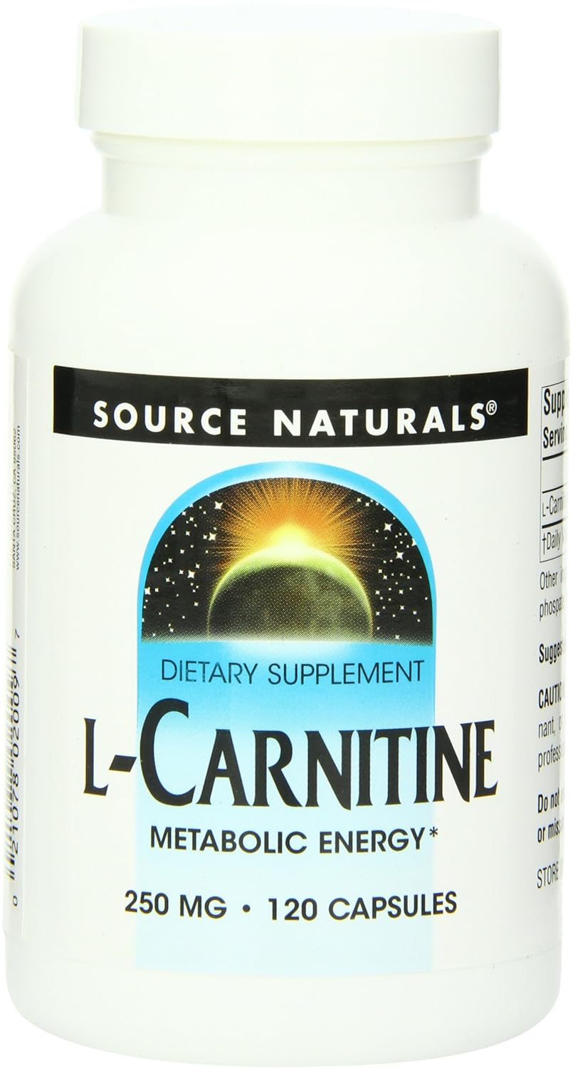 Купить Source Naturals L-Carnitine 250mg в интернет-магазине Amazon с ...