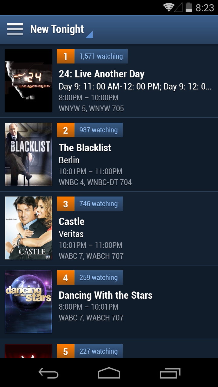 Amazon TV Guide Mobile Appstore For Android