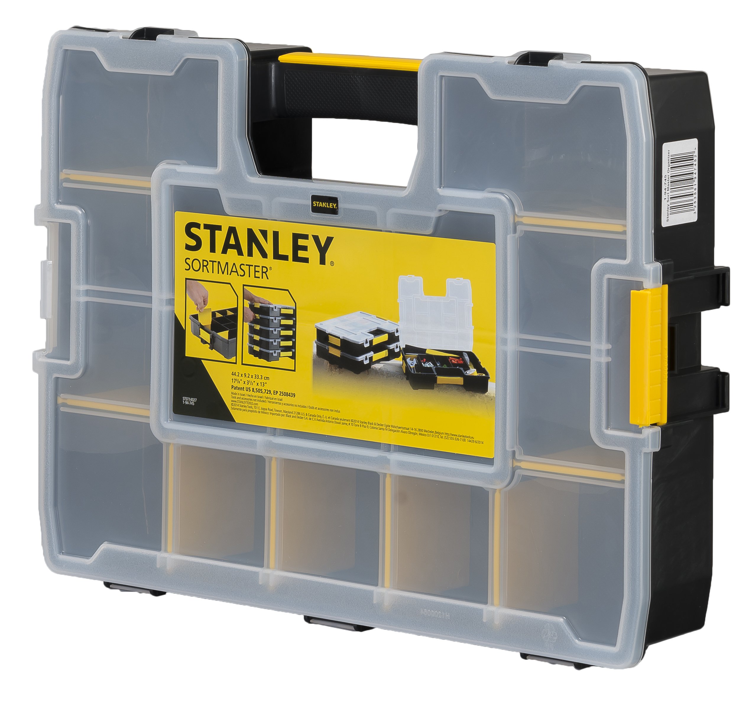 NEW Stanley Tool Box Organizer Compartment Tools Small Parts Storage NEW Stanley Tool Box Organizer Compartment Tools Small Parts Storage