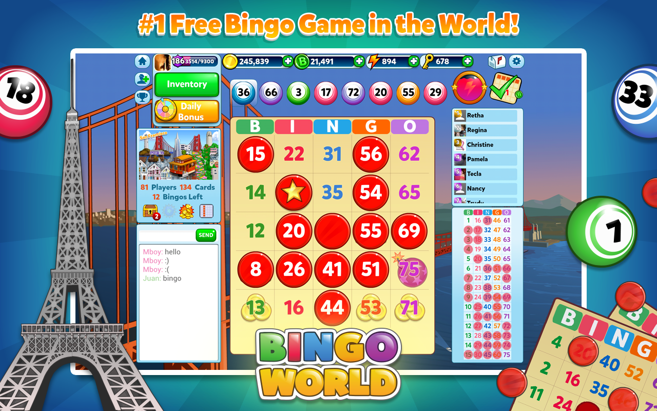 Amazon Bingo World FREE Bingo Game Appstore For Android