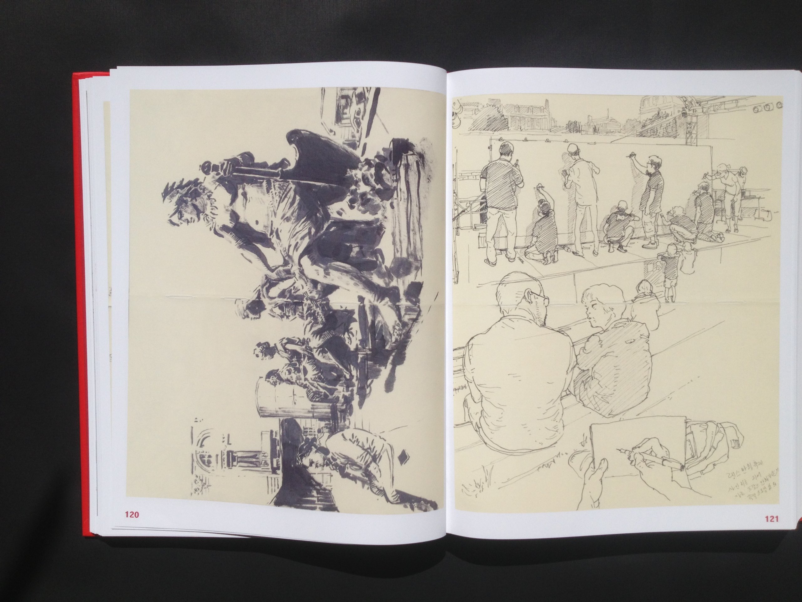 Amazing freestyle drawing by Korean comic book artist Kim Jung Gi : comicbookart