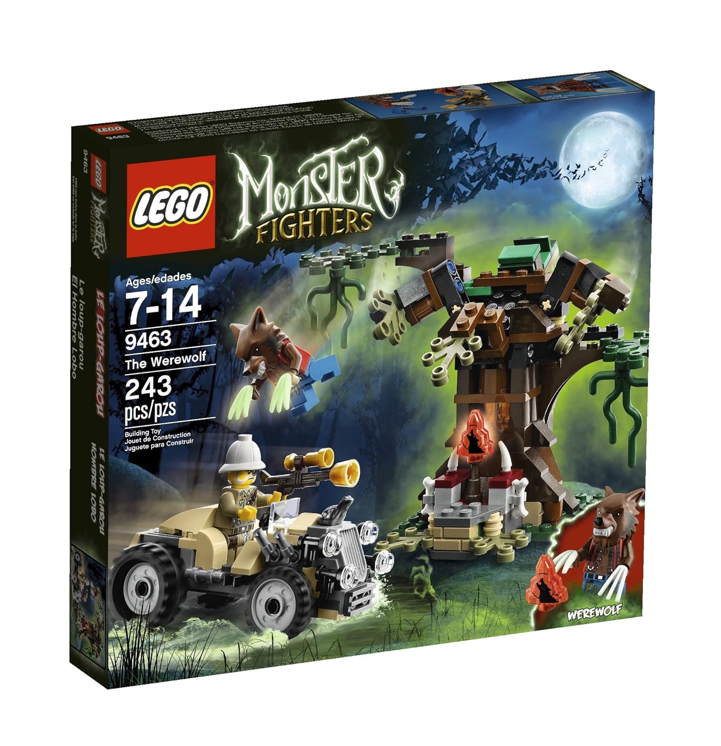 Lego Monster Fighters 9463 The Werewolf New In Factory Sealed Box | eBay