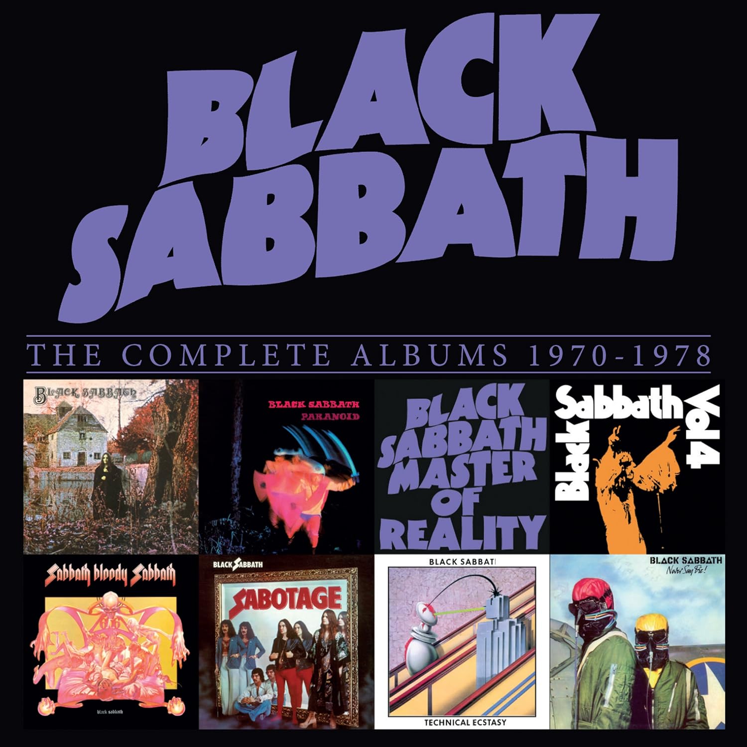Black Sabbath new box "Complete Albums Box 1970-1978" | Steve Hoffman ...