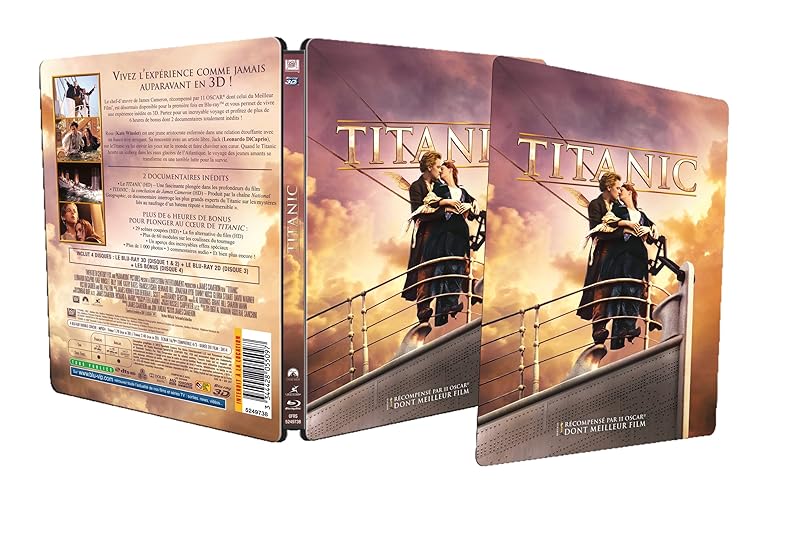 Titanic (3D Blu-ray SteelBook) (Lenticular Magnet) [France] | Hi-Def Ninja - Pop Culture - Movie ...
