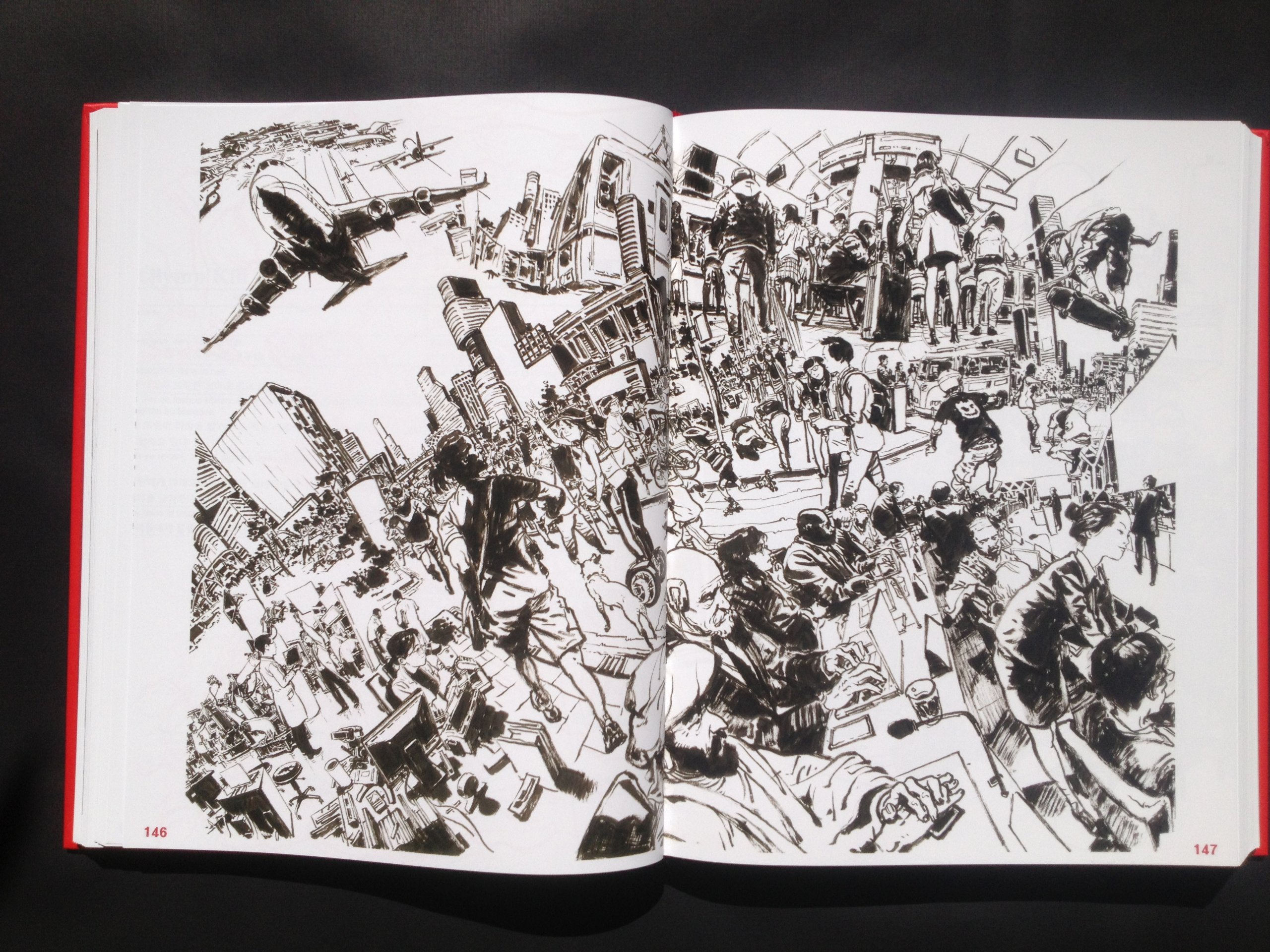 Amazing freestyle drawing by Korean comic book artist Kim Jung Gi : comicbookart