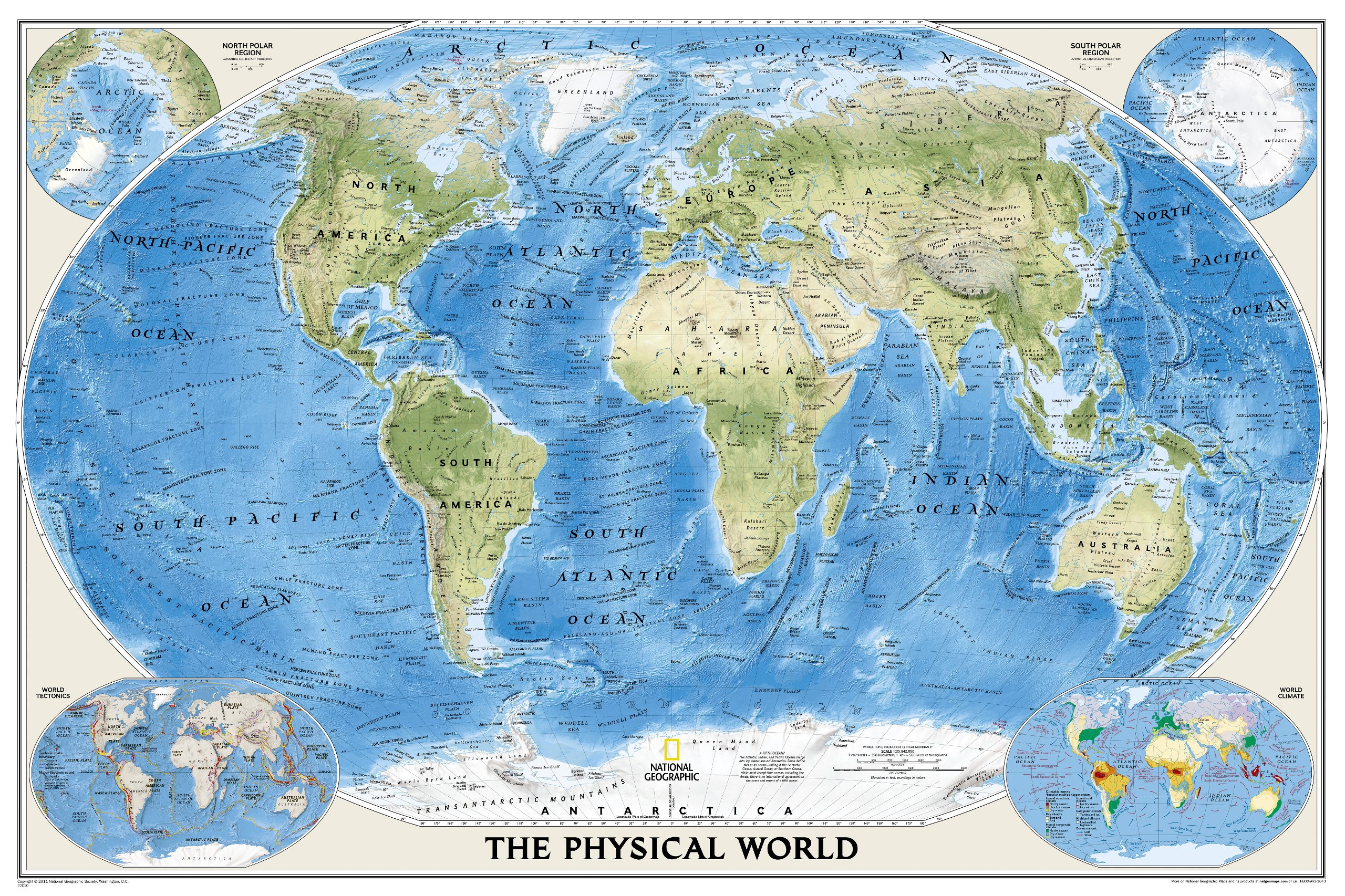 Geographic World Map
