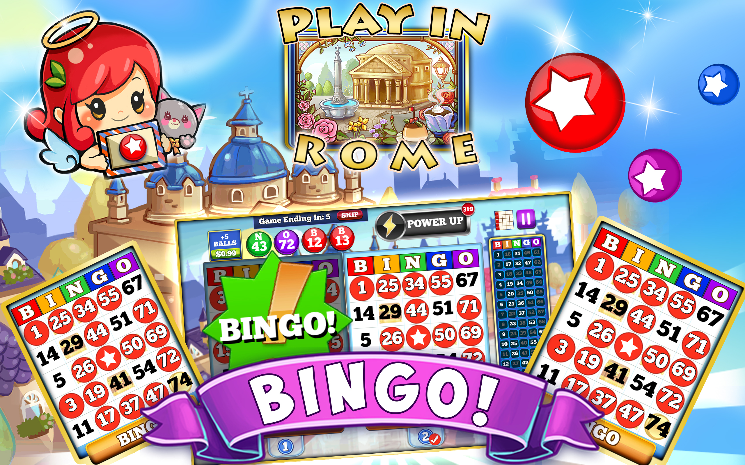 Bingo Heaven FREE BINGO GAME For Android And Kindle Download And Play 