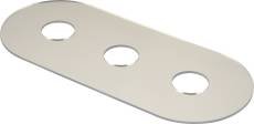 National Brand Alternative 133611 Tub & Shower Cover Plate Three Handle ...