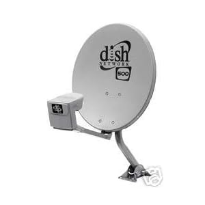 Dish Network 500 Satellite Dish with Quad LNB