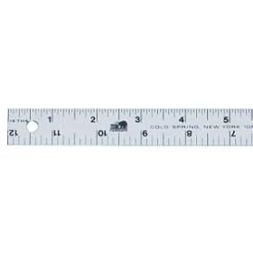 6 Pack ALUMINUM RULER 24 INCH Drafting, Engineering, Art (General ...
