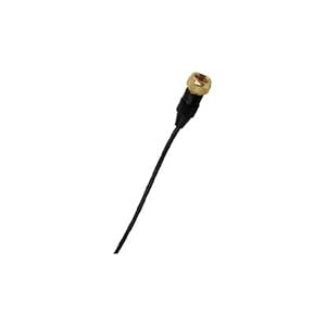 Amazon.com: GE 23278 25 feet Ultra Thin Coaxial Video Cable - Black ...