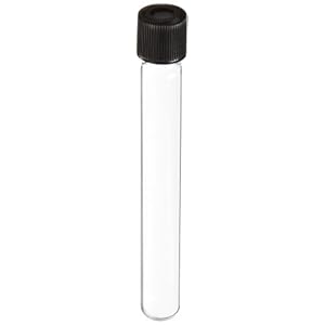 Chemglass CLS-4208-01 Glass 4.5mL Complete Hungate Anaerobic Culture ...