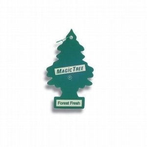 Magic Tree In Car Air Freshener - Green Forest Fresh Scent Pack X 1 ...