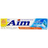 Amazon.com: AIM TOOTHPASTE MULTI BENEFIT ULTRA MINT 6 OZ: Beauty